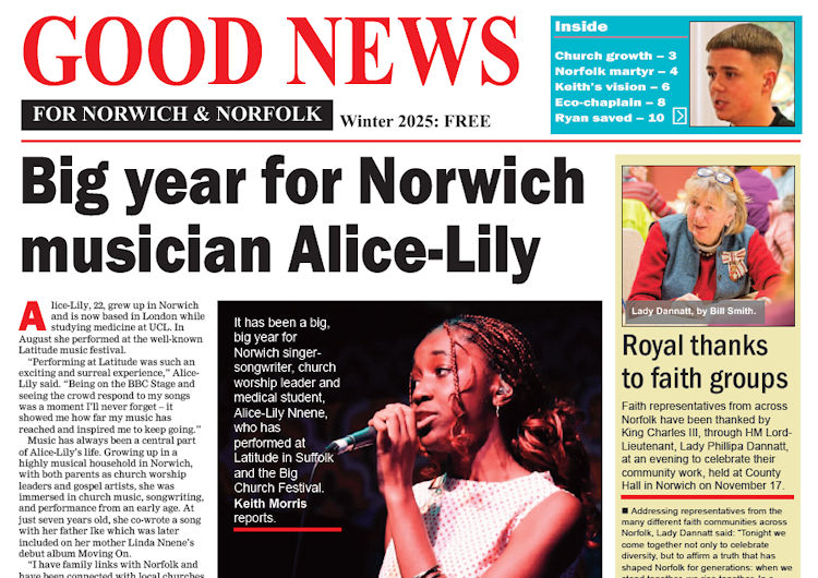 Network Norfolk : First chance to read the Winter Good News paper