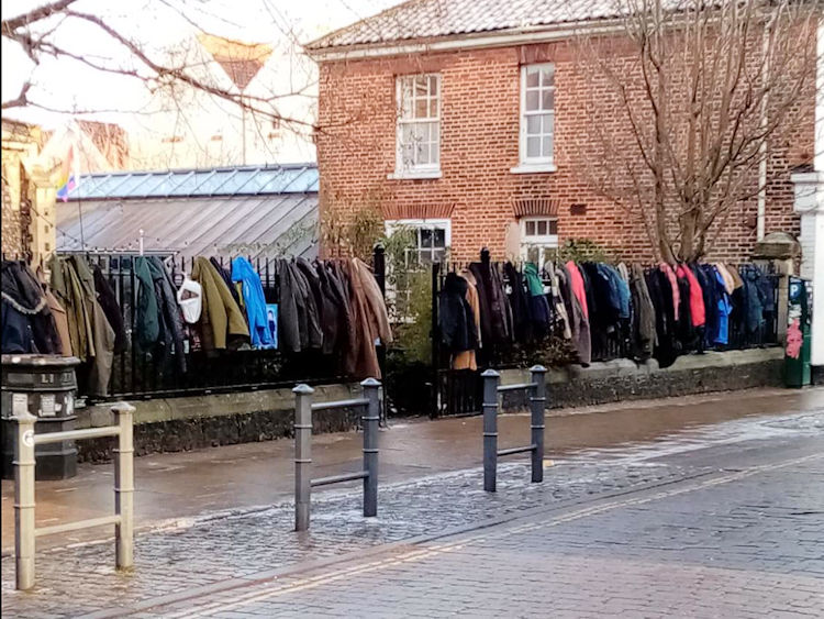 Network Norfolk : 100s of coats and hats warm homeless in Norwich