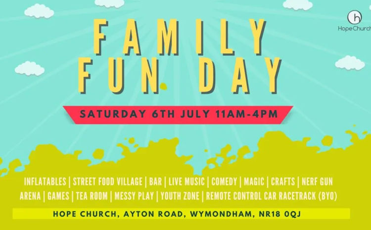 Network Norfolk : Wymondham church to stage free family fun day