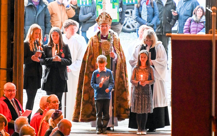 Network Norfolk : Bishop Graham marks five years in Norwich