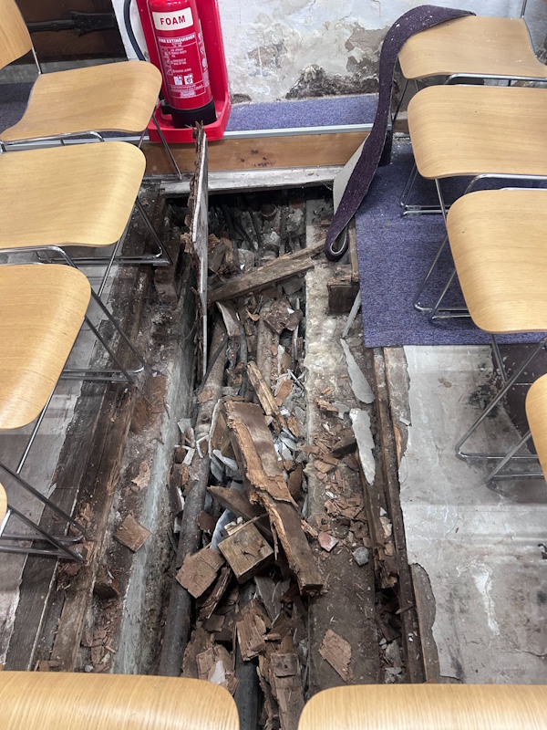 Network Norfolk : Gorleston church’s appeal to repair rotting floor